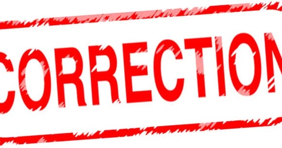 CSC RO V OnSched: ALTPROC: Correction of Personal Information (COPI)