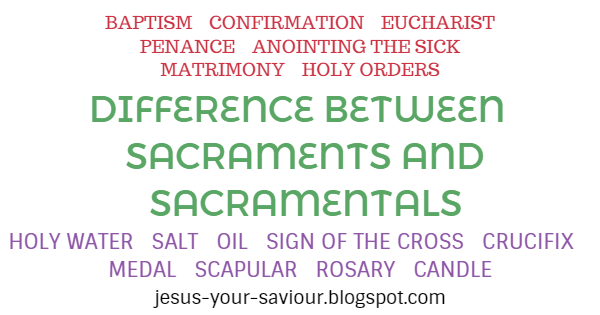 What Are Sacraments And Sacramentals