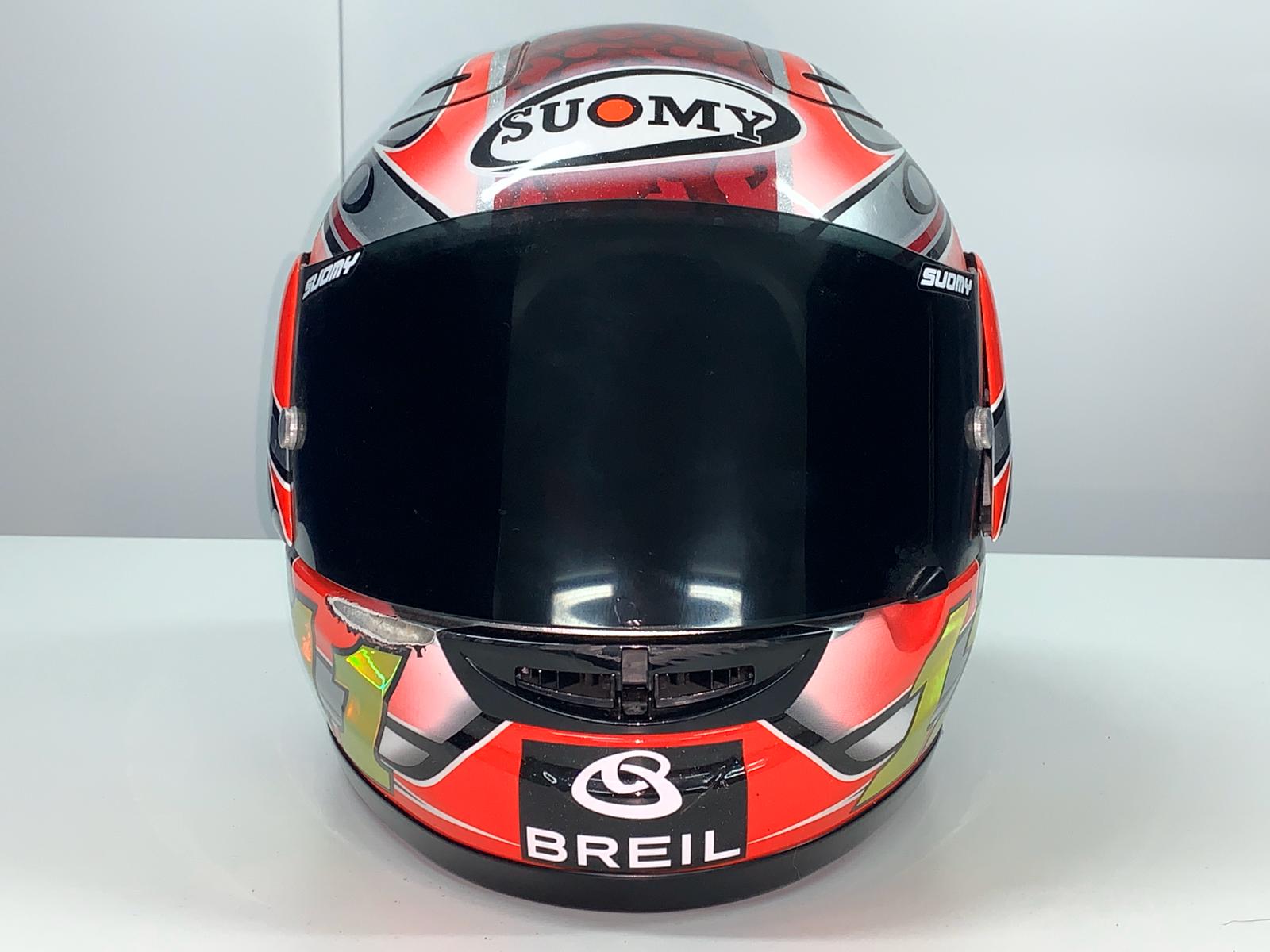 Racing Helmets Garage: Suomy Spec-1R R.Xaus 2003 by Bargy Design