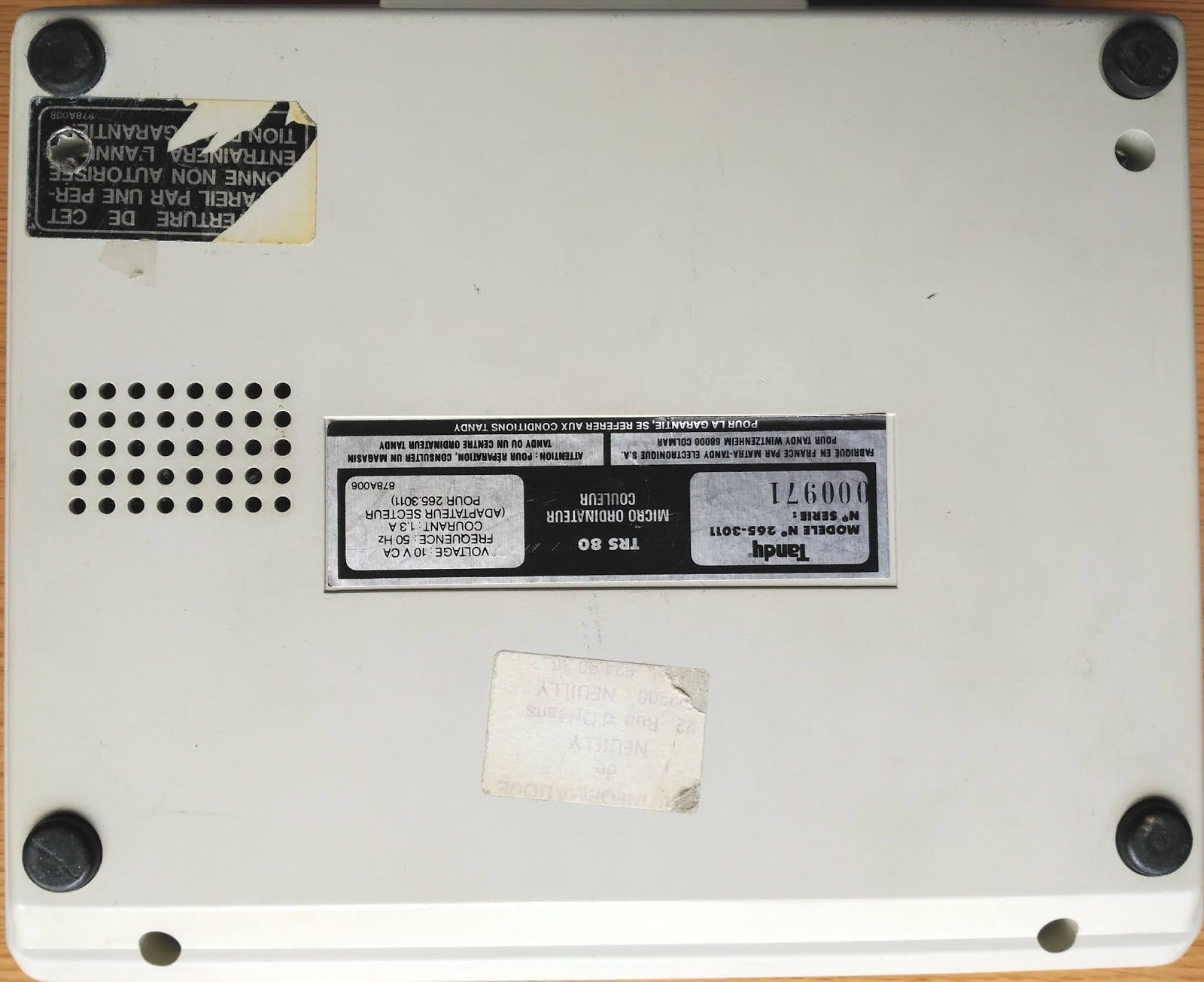 Retro Ordenadores Orty: Ordenador Tandy TRS-80 MC-10 (1983) (teclado ...