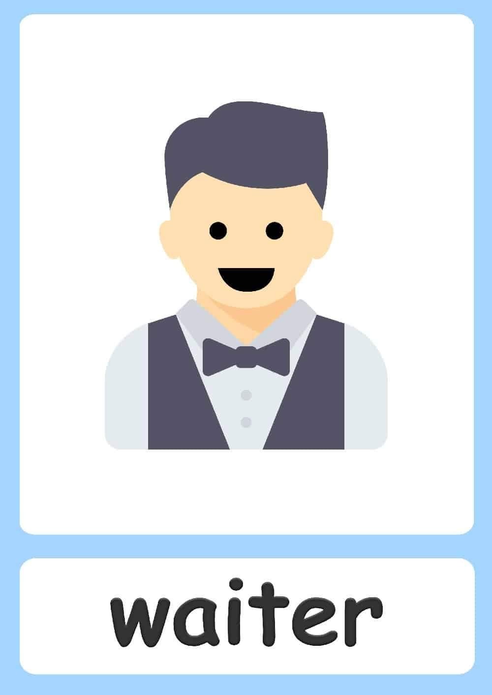 Tiempo de Tareas: Flashcards Oficios y Profesiones en inglés I