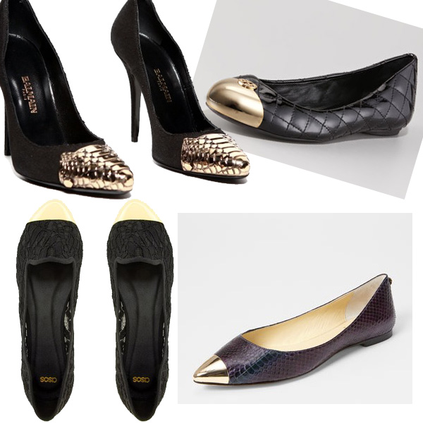 Moda Para TU Dia: Zapatos de punta Metalizada!