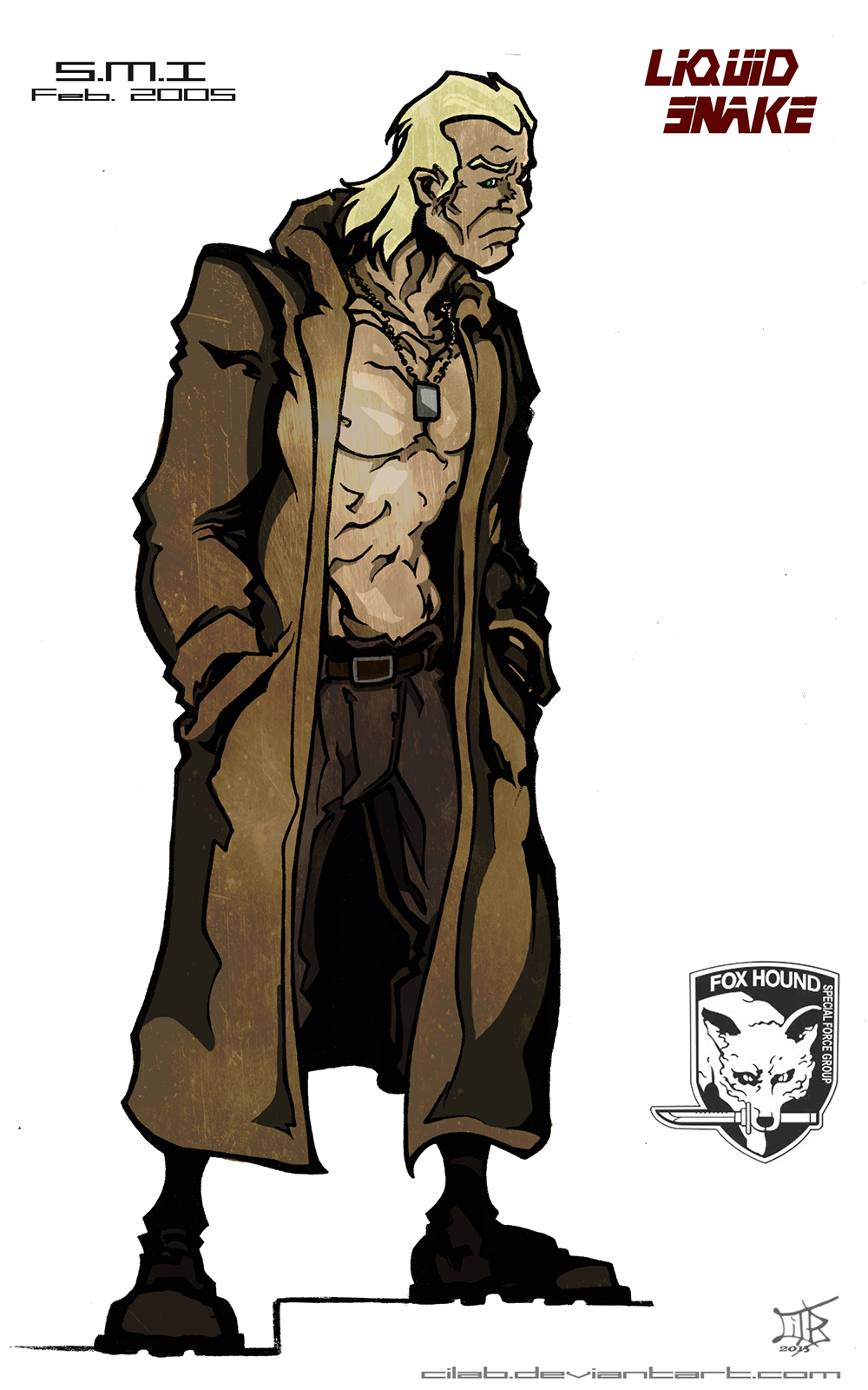 Cedric Lab: Liquid's FoxHound Unit - Metal Gear Tribute