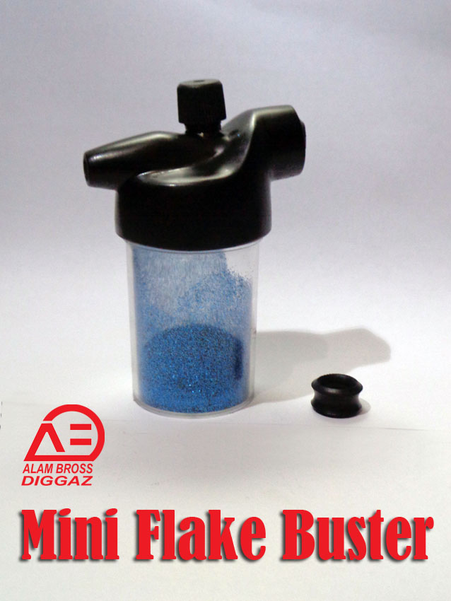 Mini Flake Buster (Mini FB-L) untuk aplikasi Glitter/metal Flake