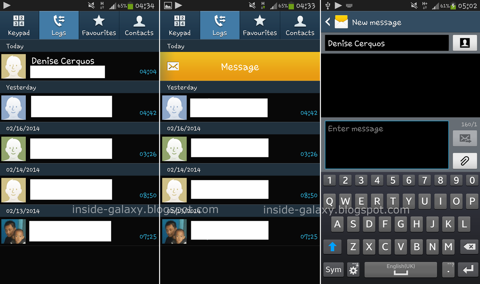 Inside Galaxy: Samsung Galaxy S4: 4 Methods to Send a Message