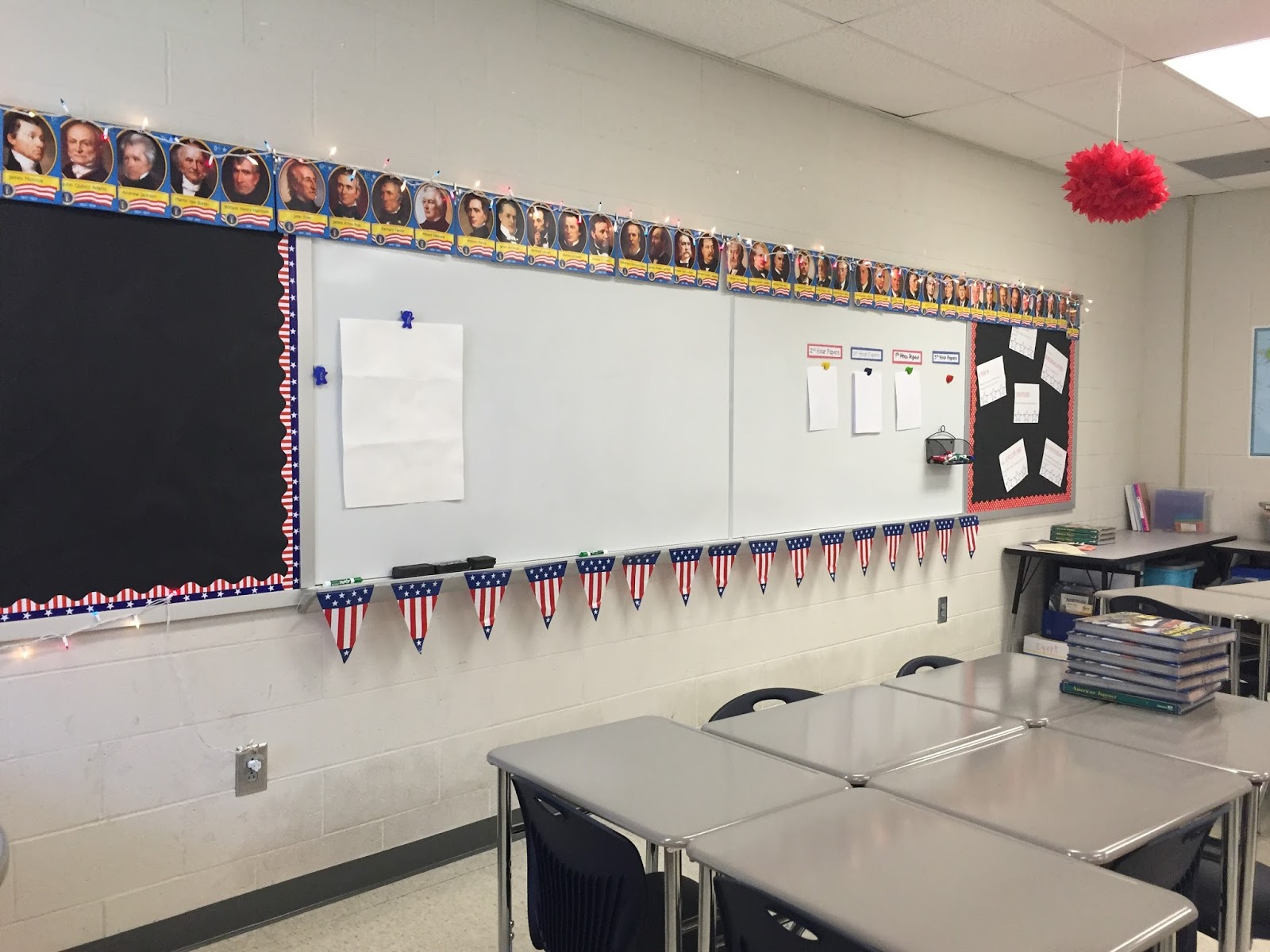 The Inspired Instructor: American Themed Classroom