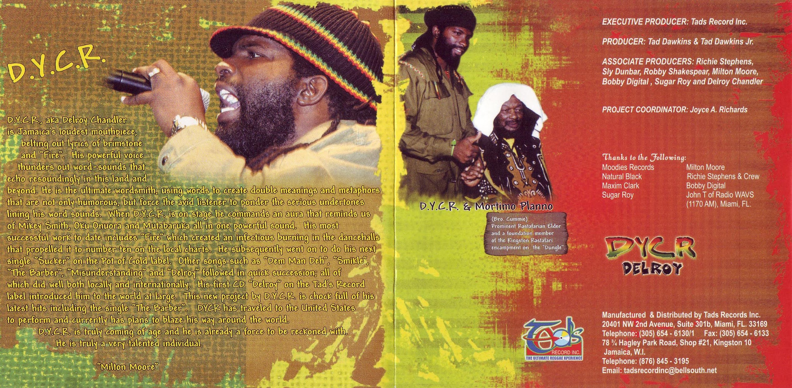 Compartilhando Reggae: DYCR - Delroy (2005)