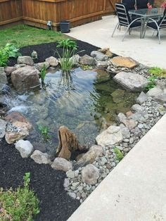 47 Beautiful Fishpond Design for Backyard | ARA HOME
