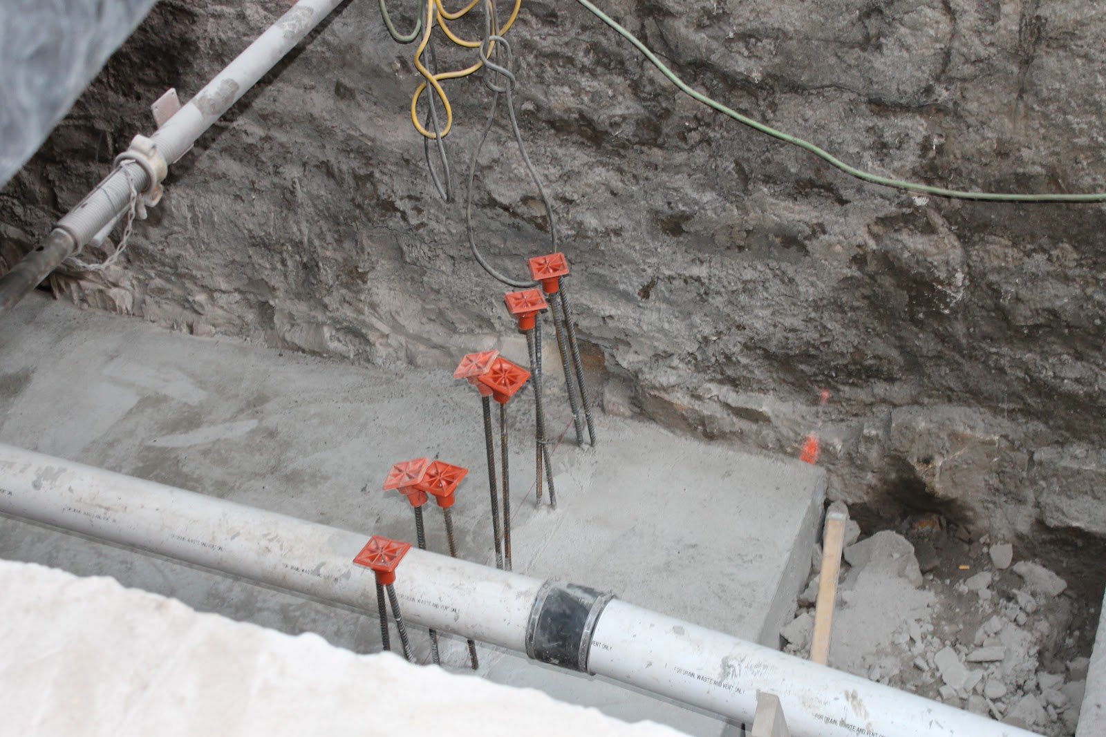 Albright Memorial Library Elevator Project: First Signs of Shaft ...