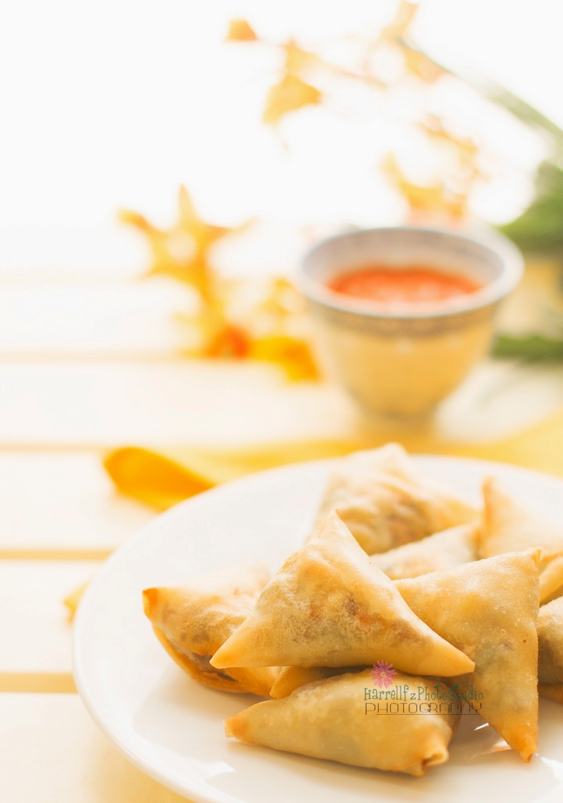 fla-kitchen: Mini Samosa with Spring Roll Sheets