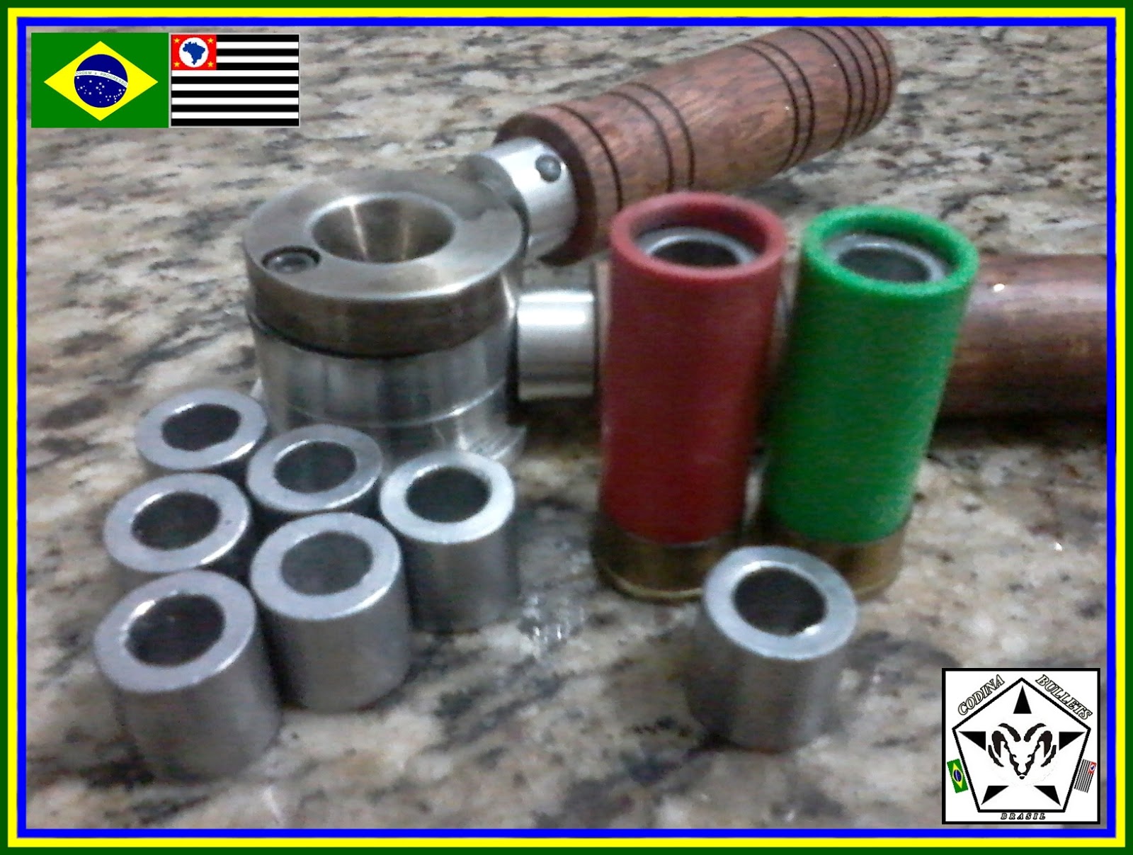 Tiro, Recarga e Fabricação de Projéteis : Coquilha - Balote Ideal 32 ...