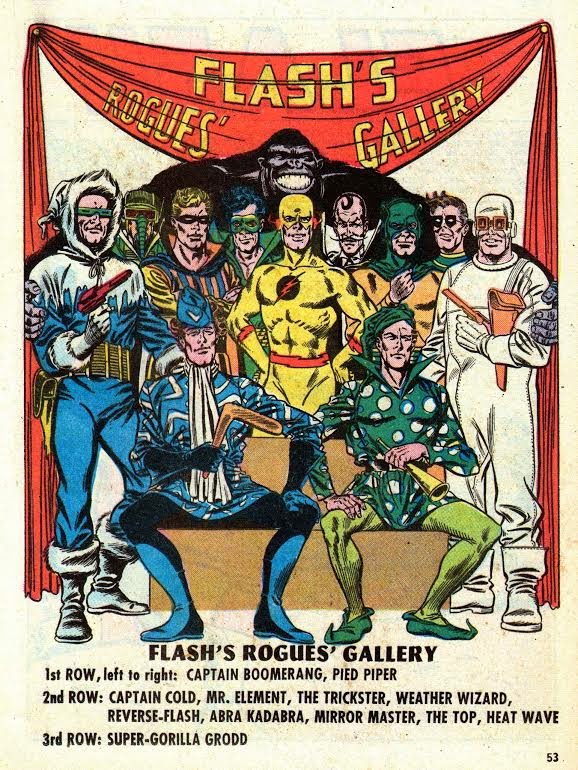 Dave's Comic Heroes Blog: Flash Facts More Rogues Plus