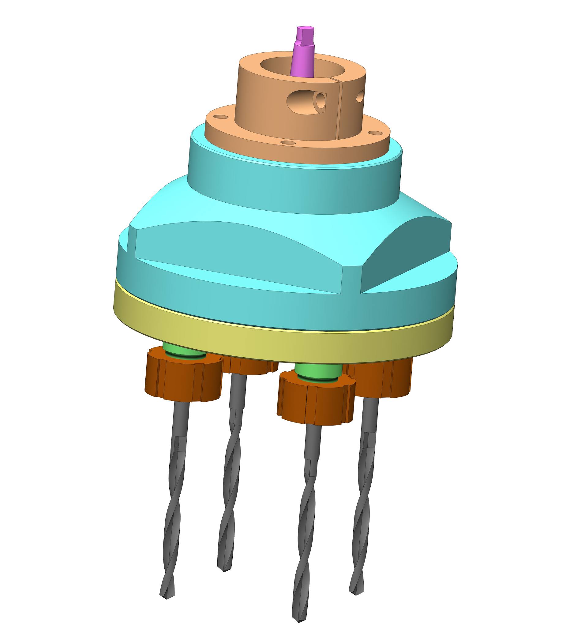 Modern Multiple Spindle Drilling Attachment