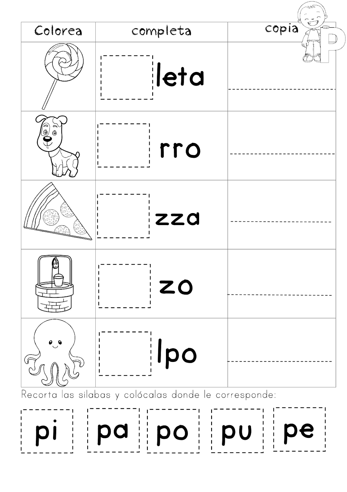 Mi Cuadernillo de Sílabas | Materiales Educativos para Maestras