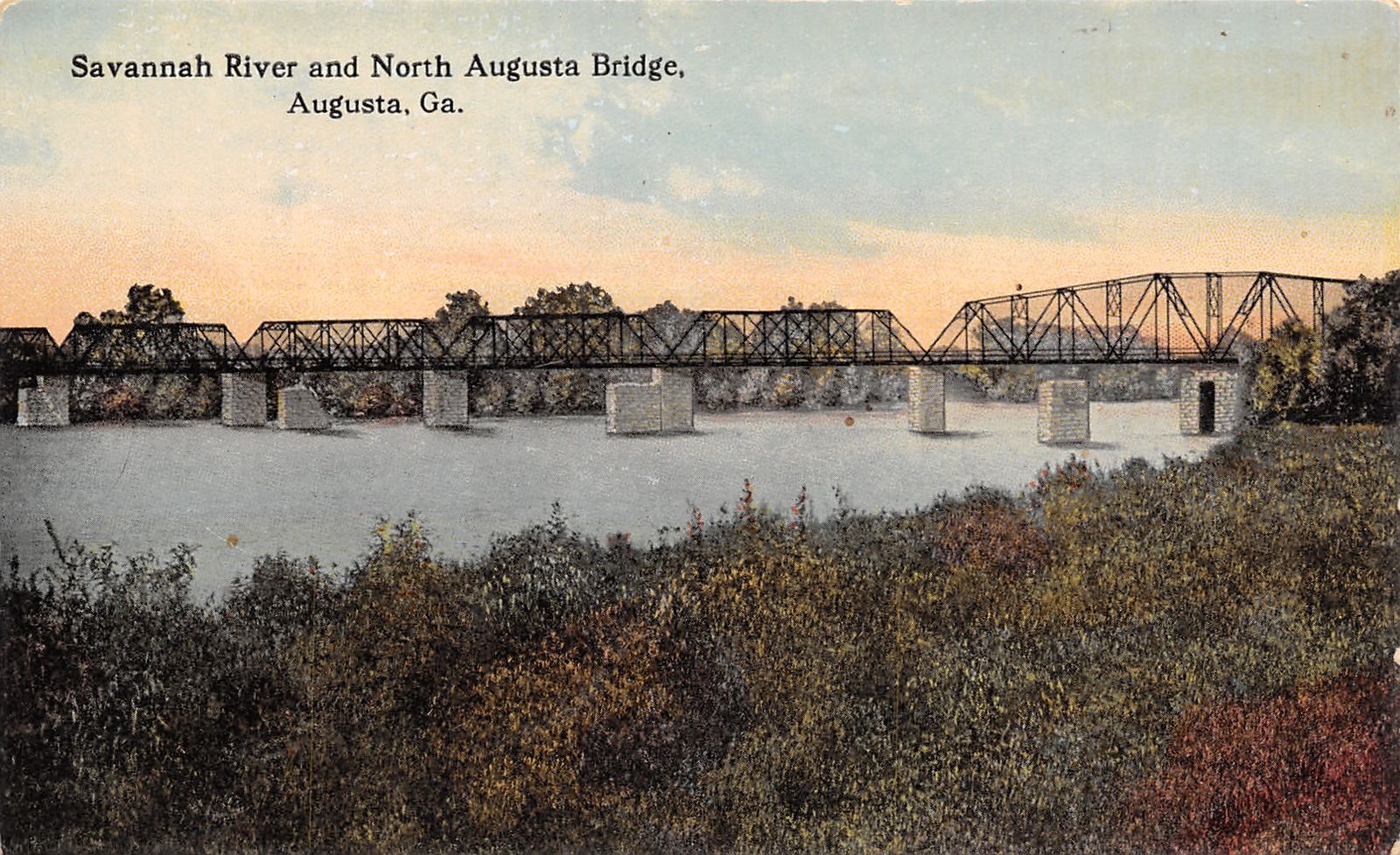 Industrial History: NS/Southern Bridges over Savannah River and Street ...