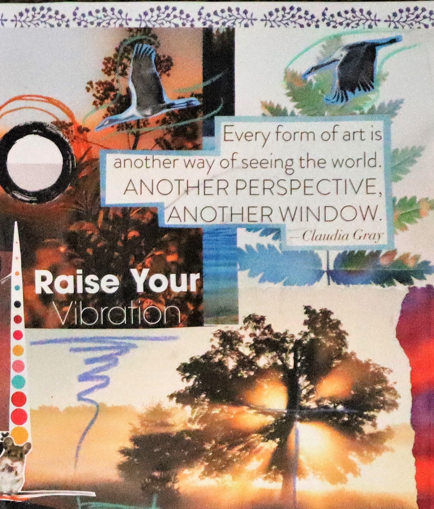 March 1st New sections on Vision Board