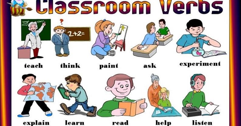 Precaution: Safety at workplace : Classroom verbs