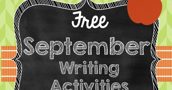 Classroom Freebies: September Writing Activities