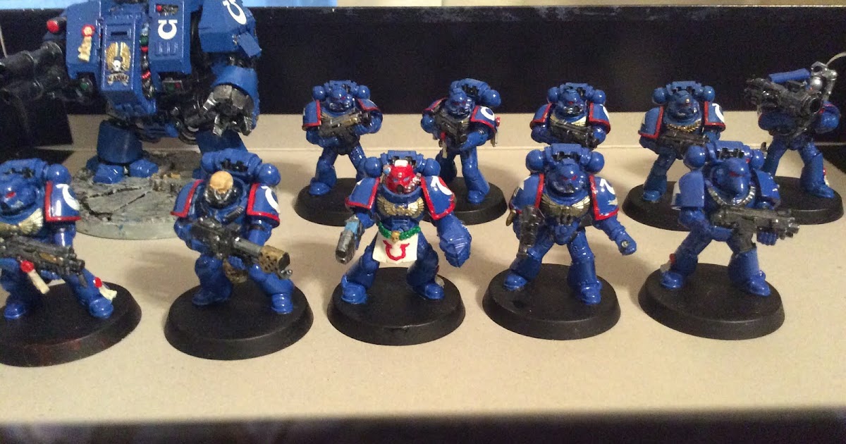 Warhammer 40k: Tactical Squad- almost complete