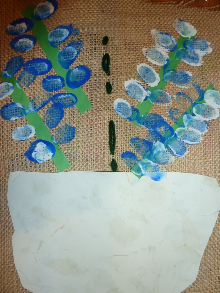 Mary's Art Spot: Kindergarten Bluebonnets