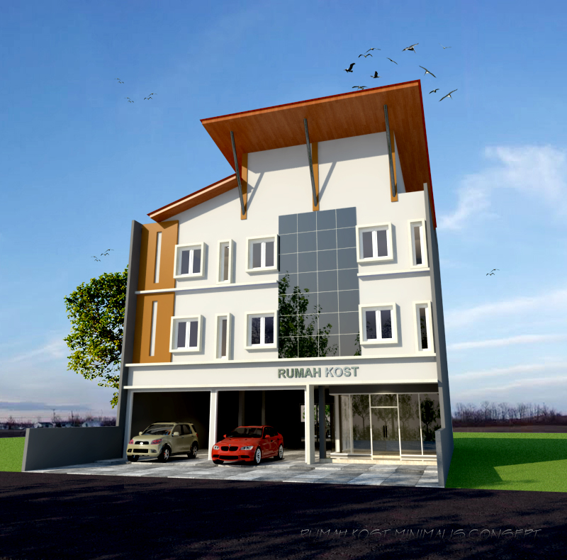 Model Rumah Impianku: Desain Rumah Kos Type 700 Milik Pak Andarias , Makassar