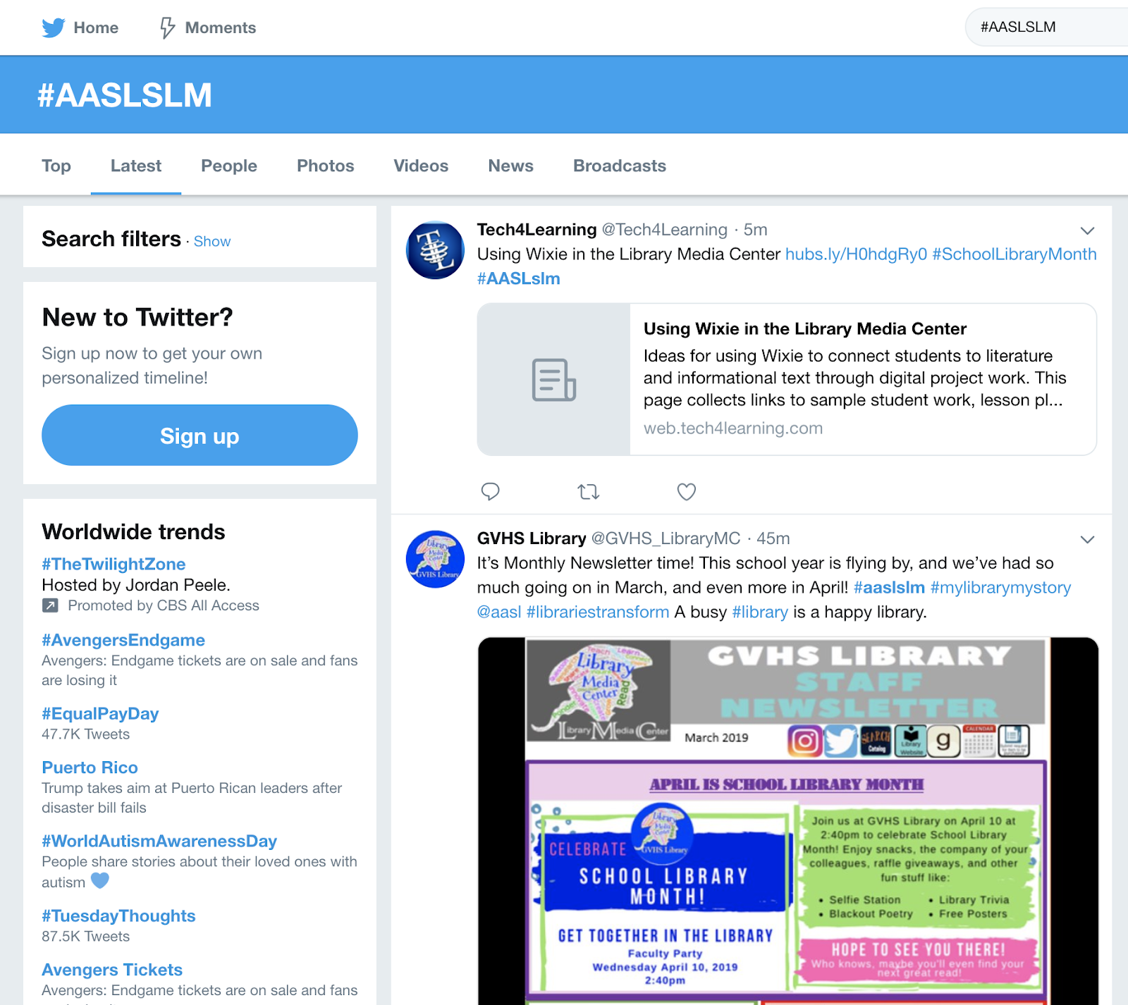 The Library Voice: April Is School Library Month...Let's Celebrate All ...