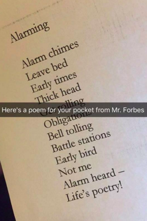 The Library Voice: A Little Snapchat For Poetry Month....And All Year ...