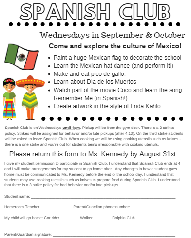 Señora Speedy: 8 Ideas for Spanish Club