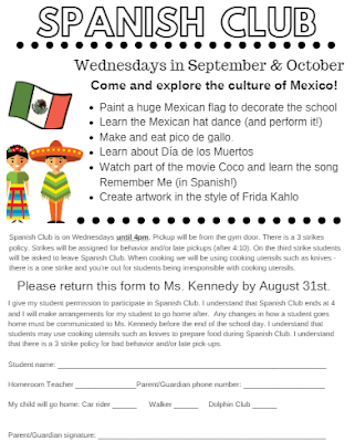 Señora Speedy: 8 Ideas for Spanish Club