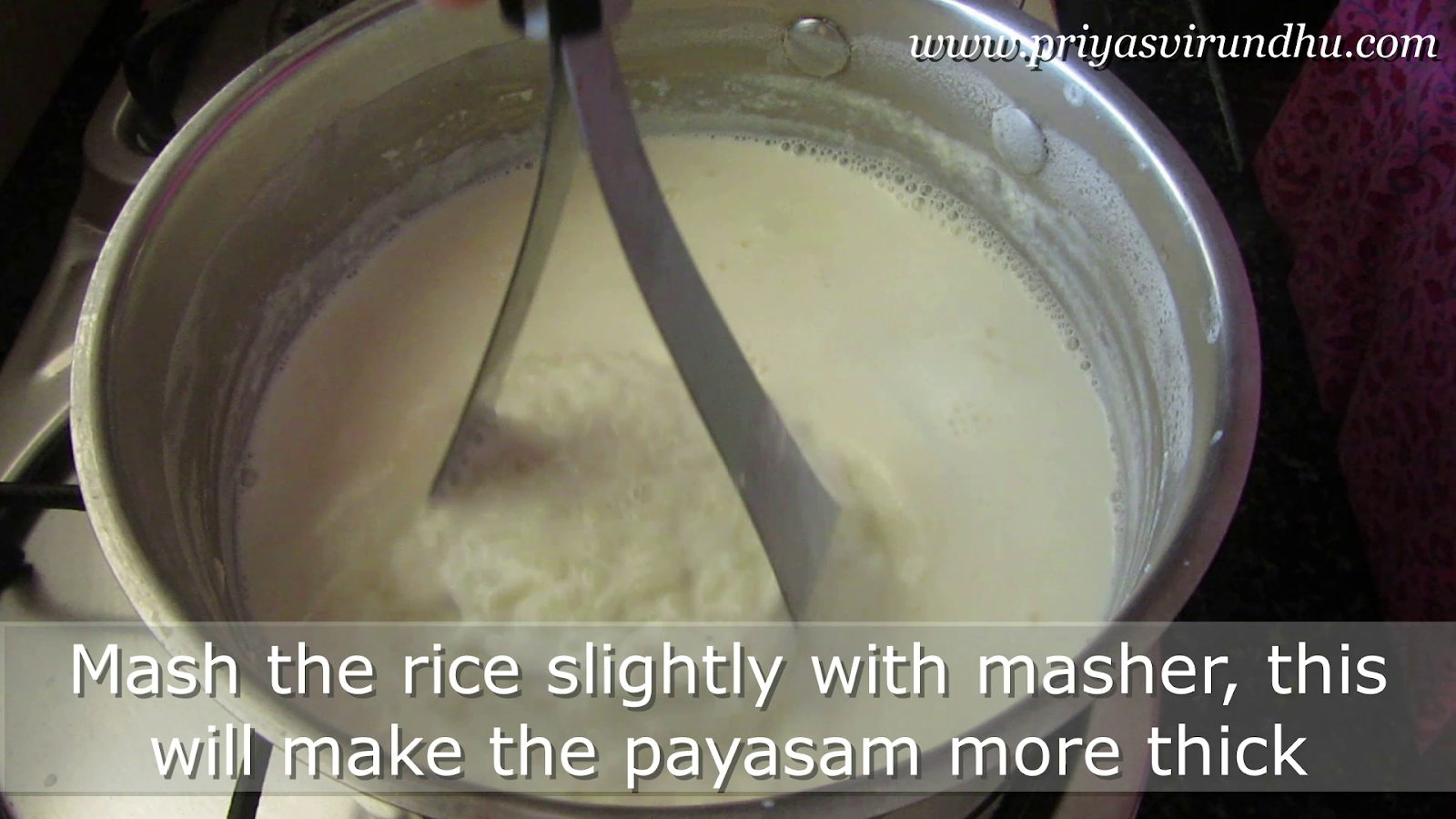 Priya's Virundhu: Paal Payasam Recipe/Milk Payasam/Paal Payasam With ...
