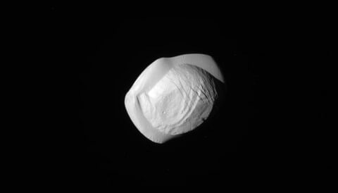 Pan: Saturn’s Ravioli-Shaped Moon