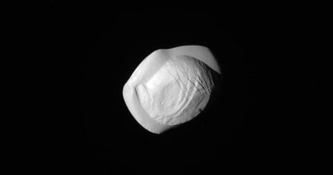 Pan: Saturn’s Ravioli-Shaped Moon