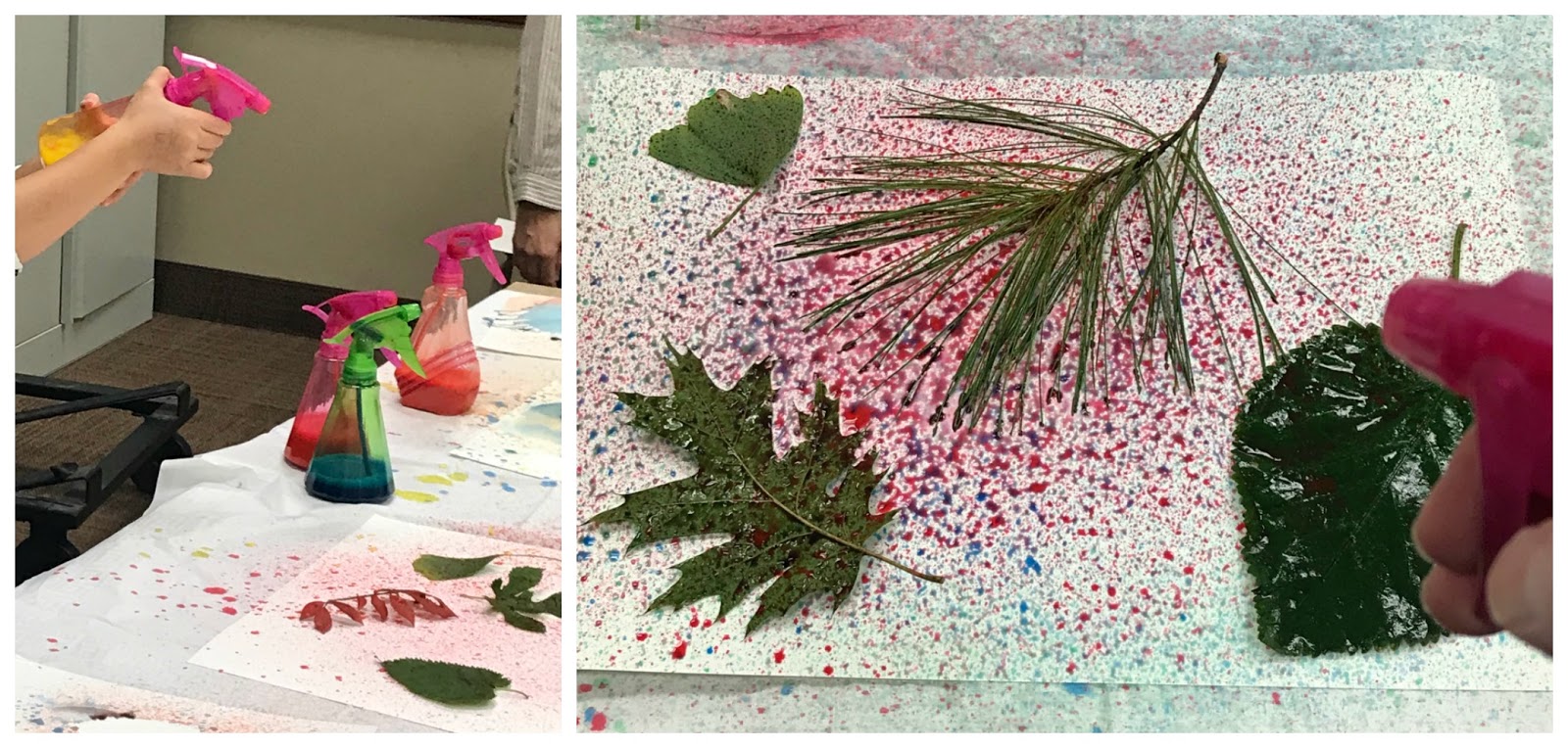 Adventures In Storytime (and Beyond): Leaf Art - Elementary Art Program