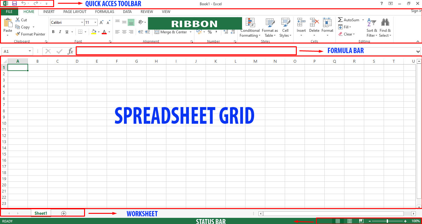 Pengenalan Microsoft Office Excel 2013 - Belajar Excel