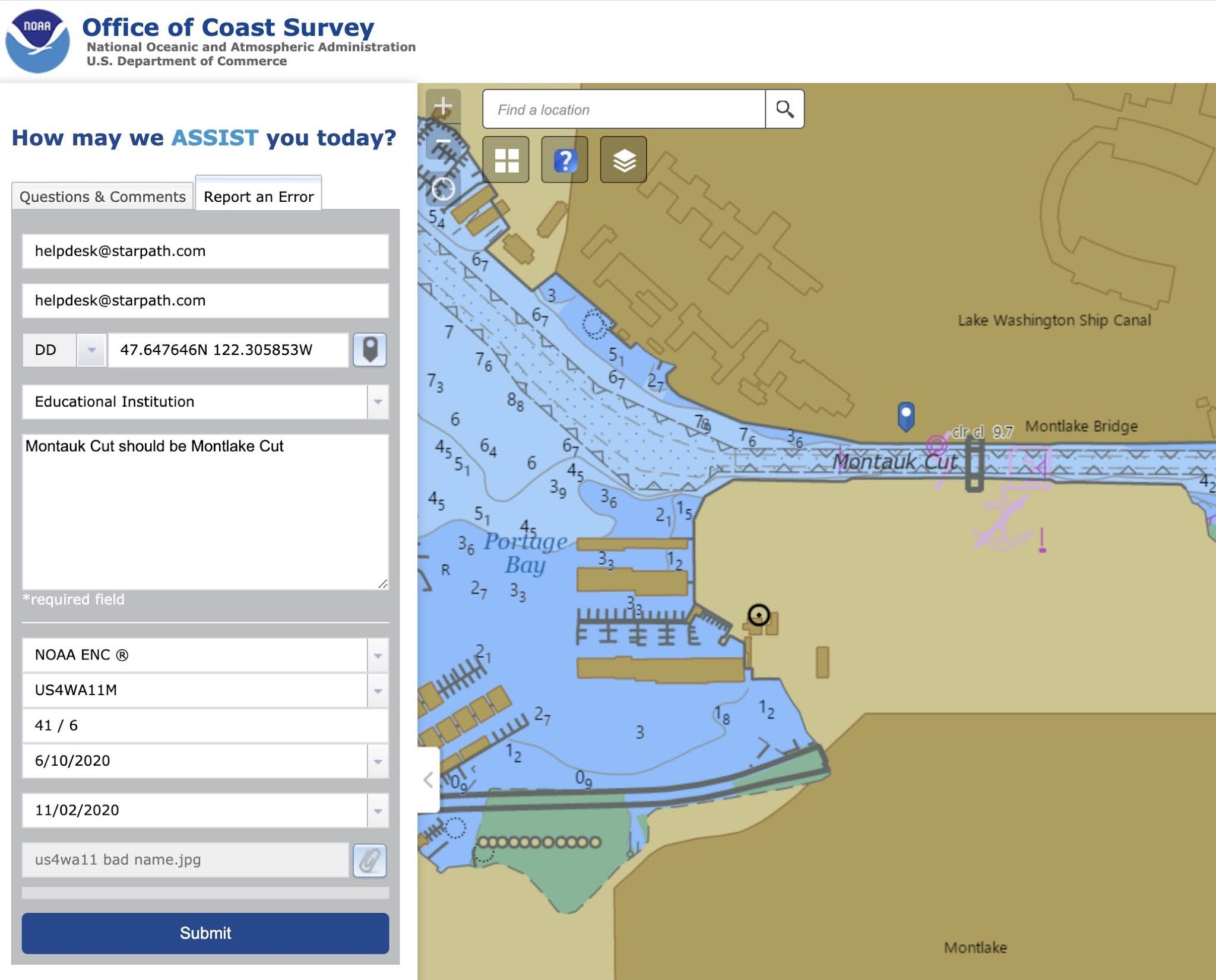 David Burch Navigation Blog: How to Report Nautical Chart Corrections
