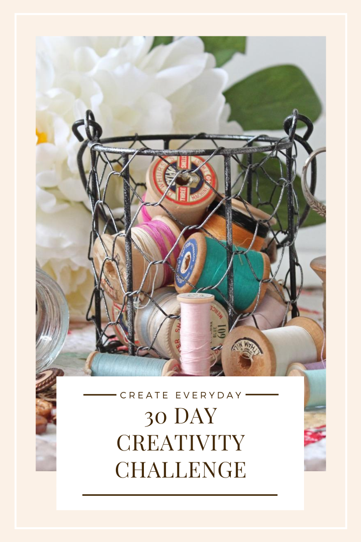 30 Day Creativity Challenge - Threadbare Creations