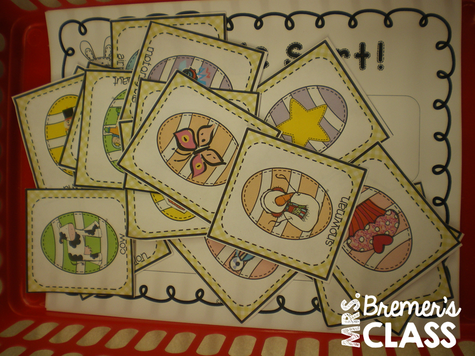 Easter Syllable Sort, Letter Mazes, and More Literacy Activities | Mrs ...