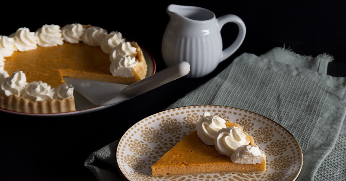 Tarta de Calabaza Pumpkin Pie - Cocinillas TM5. Recetas Thermomix.