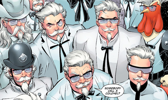 Weird Science DC Comics: Throwback Thursday: KFC Presents: Colonel ...