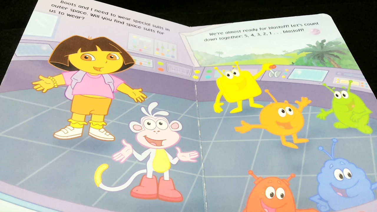 Kid Books Blog: 682.Stuffy the Brave / Dora's Outer Space Adventure