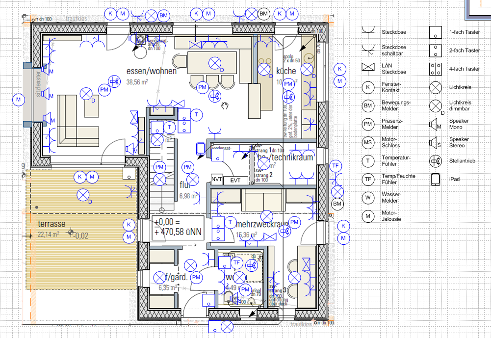AuA's Baublog: Elektro-Planung - Erste Entwürfe