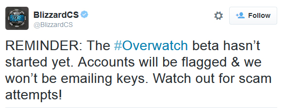 Overwatch: Overwatch beta keys