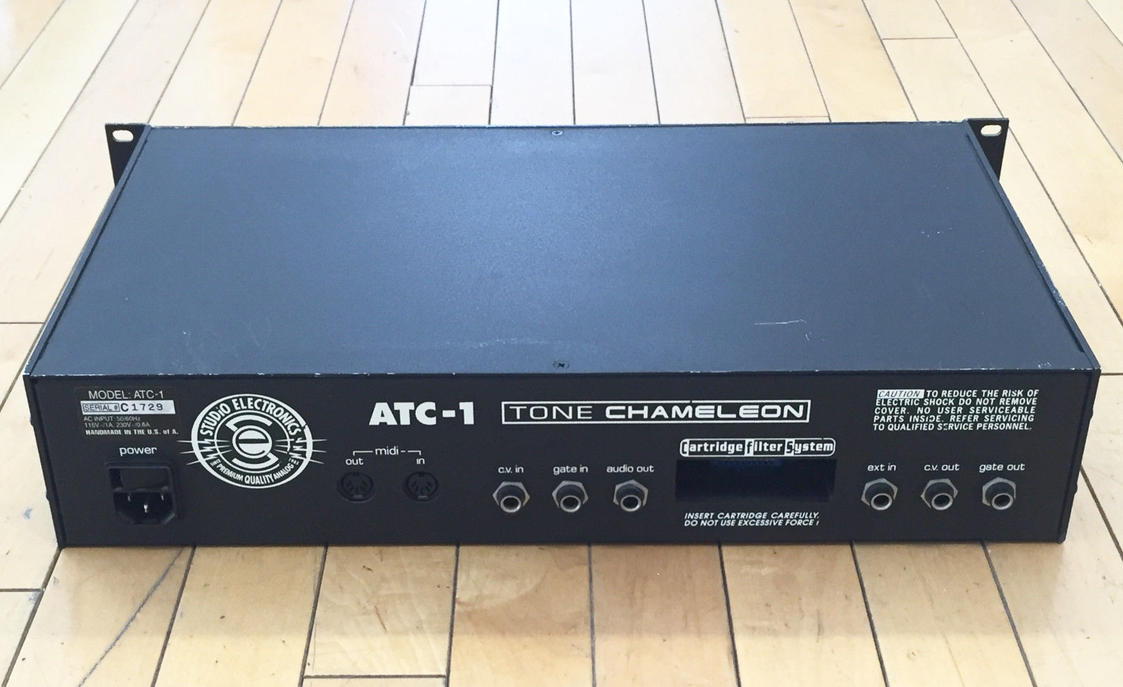 MATRIXSYNTH: STUDIO ELECTRONICS ATC-1 SN 1729 with MiniMoog Filter ...