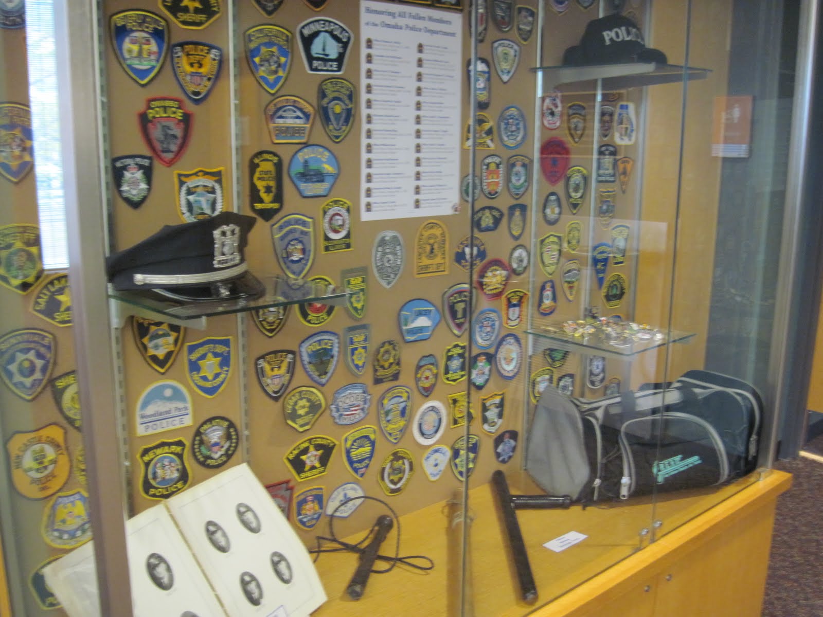 Public Library Displays: Police Memorial Month