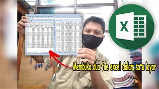 Cara Menampilkan 2 File Excel Dalam 1 Layar - Tutorial Microsoft Office