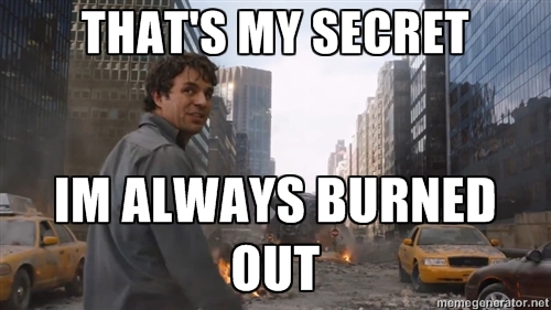 Writefully So...: More on my recent burn out