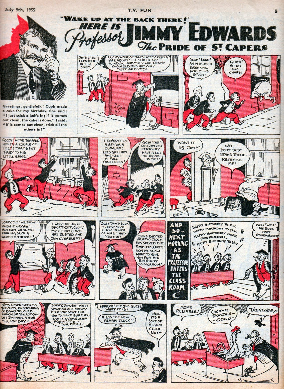 BLIMEY! The Blog of British Comics: This week in 1955: TV FUN No.95