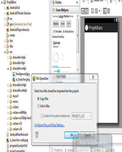 Cara memperindah tampilan layout anda dengan image button pada eclipse | massipit.blogspot.com