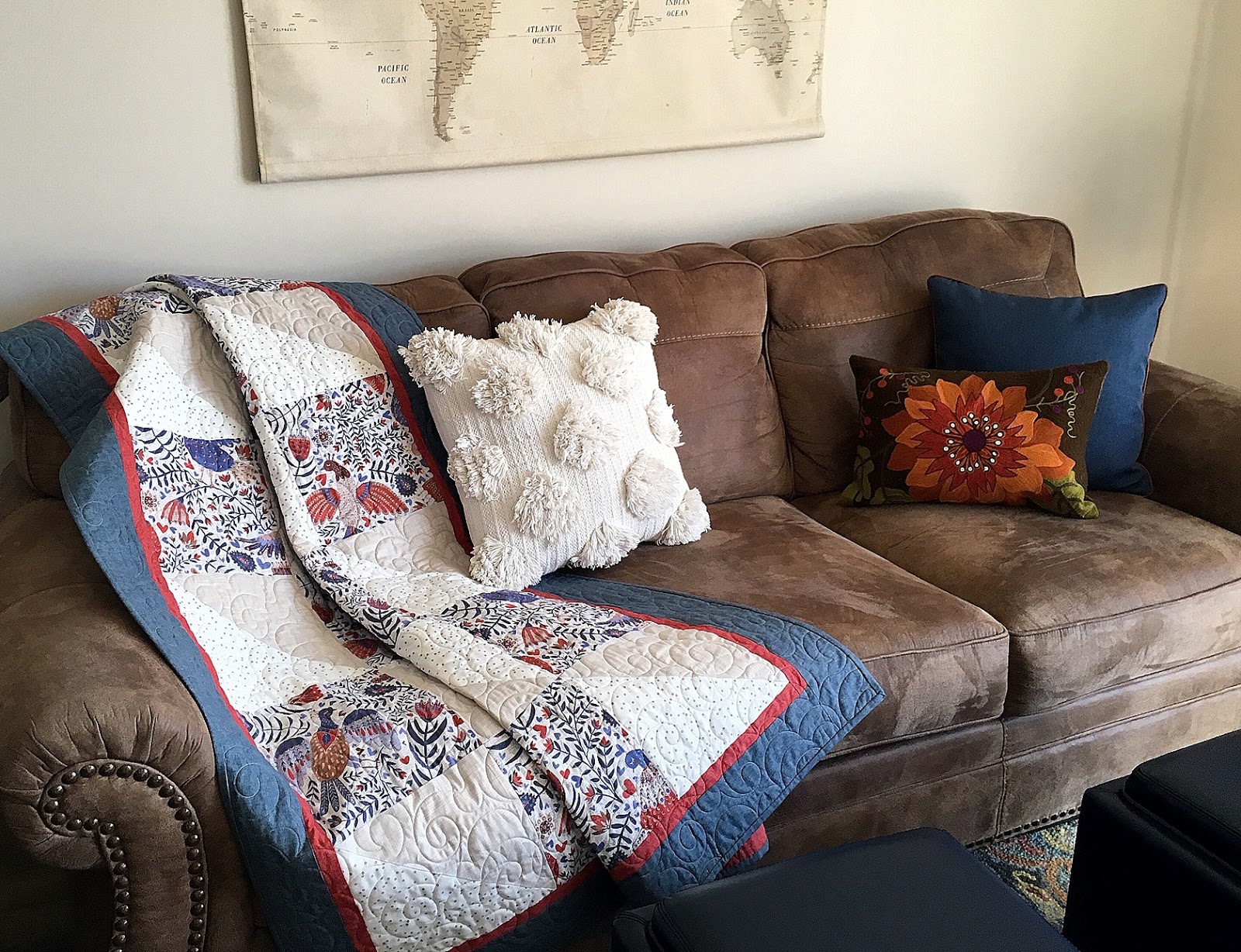 Just Another Hang Up: My "Swedish" Quilt...