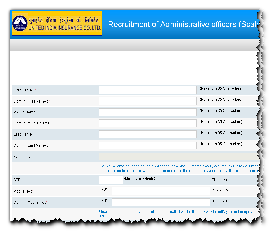United India Insurance Admin Officer Recruitment 2014: Notification ...